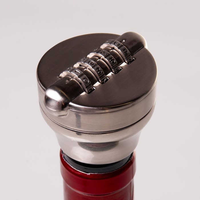 Combination Bottle Lock Wine Bottle Stopper - Great Gift Ideas